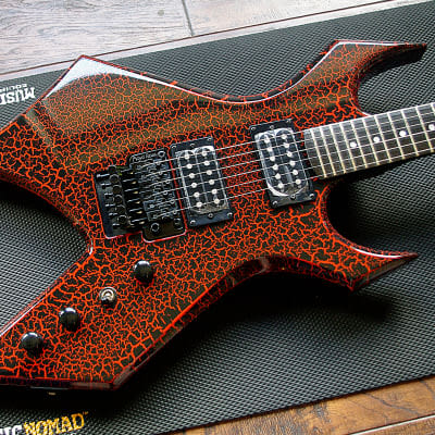 B.C. Rich Stranger Things “Eddie's” NJ Warlock 2022 - Relic | Reverb