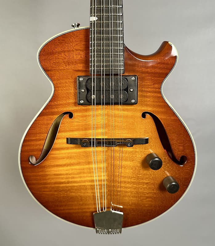Eastman ER-M-GB Electric Hollowbody Mandolin Goldburst | Reverb