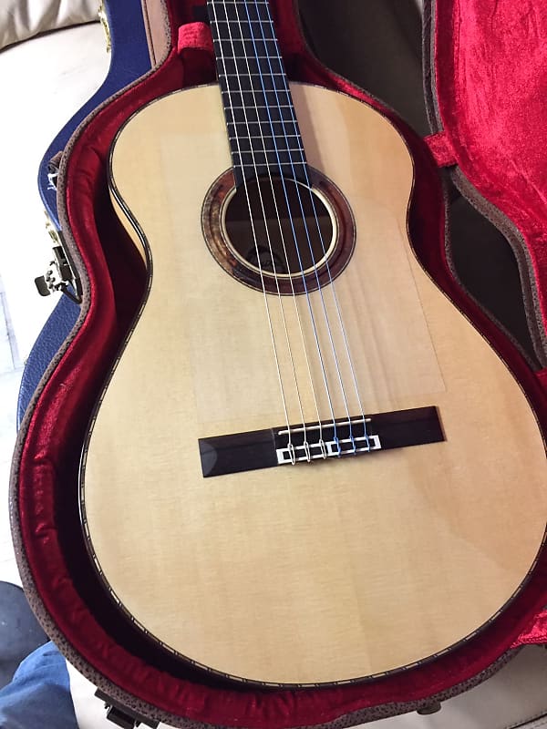 Keystone classical / flamenco nylon string guitar by the | Reverb