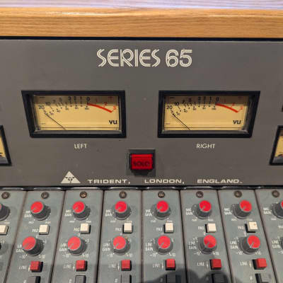 Trident Series 65 Recording Console 1970s | Reverb
