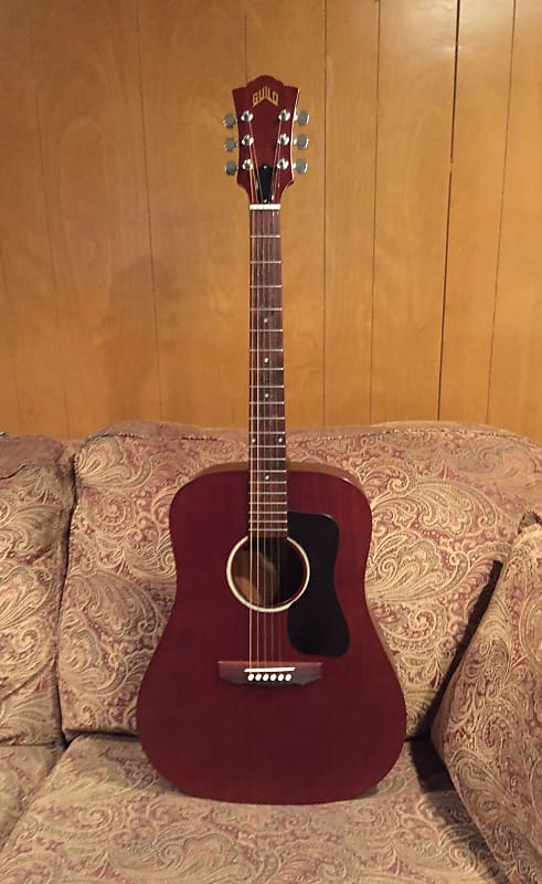 GUILD D 15 or D 15M 1980-1982 ALL MAHOGANY Dreadnought | Reverb