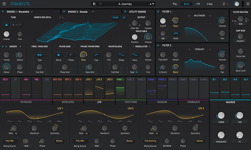 Arturia Pigments 5 Software Synthesizer including | Reverb