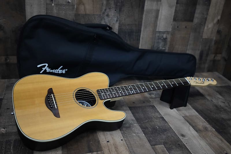 Fender Telecoustic 2003 Natural Rare Finish Acoustic Electric | Reverb