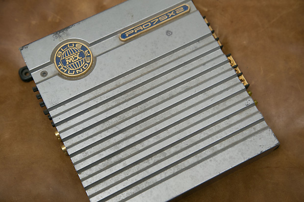 MTX Blue Thunder Pro75X2 2 Channel Amplifier 1990s | Reverb