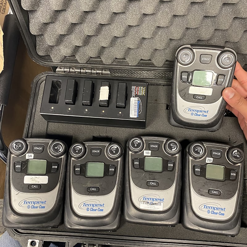 Clear-Com Tempest 2400 Wireless Intercom System | Reverb