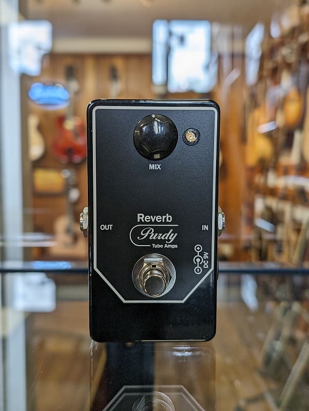 Purdy Tube Amps "Black Panel" Reverb Pedal (Demo Stock) | Reverb