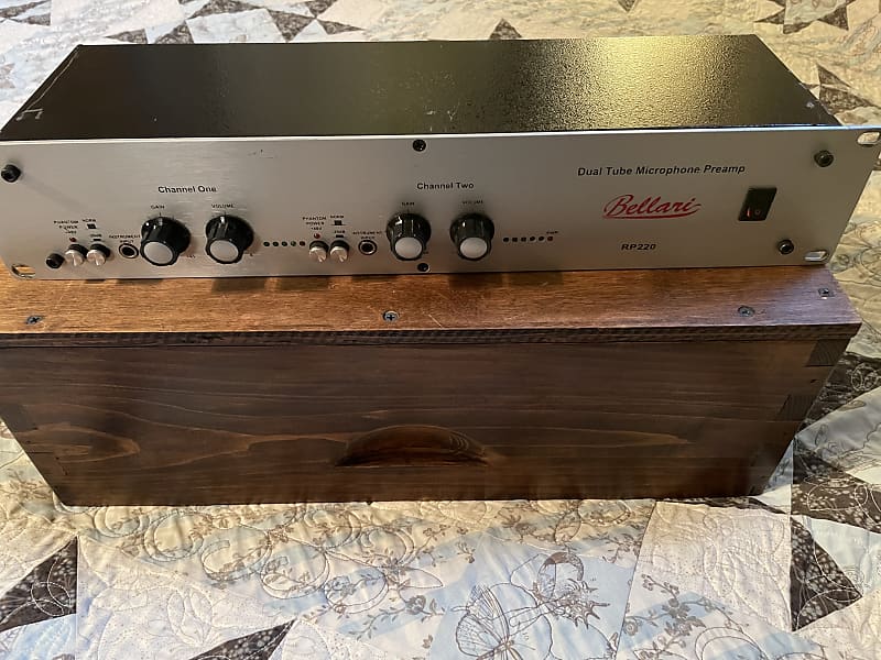 Vintage Bellari RP220 Dual Tube Mic Preamp | Reverb