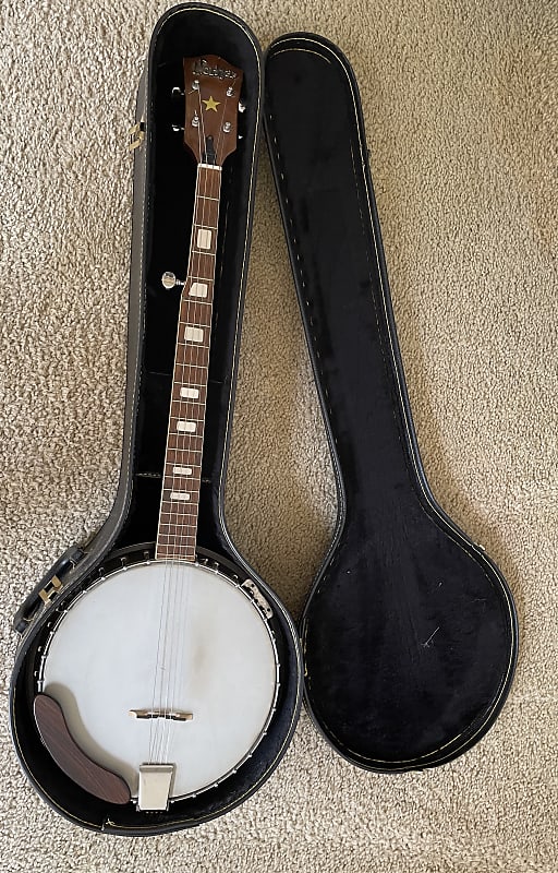 Vintage Norma 5 String Eagle Resonator | Reverb