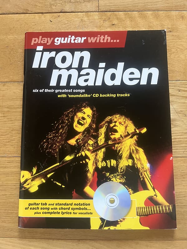 Wise Publications Iron Maiden Tab Book 2002 Black | Reverb