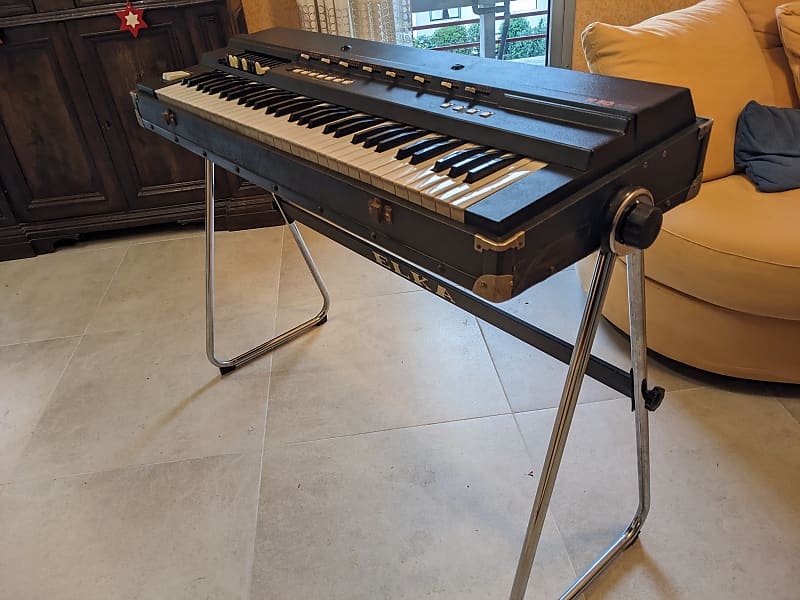 Elka X 50 1981 Hammond clone with original stand | Reverb