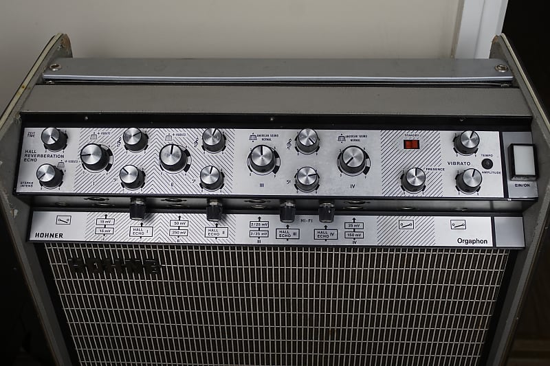 Hohner Orgaphon Super Reverb 61 vintage tube amp, Fender-like | Reverb