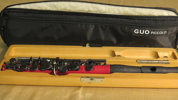 GUO New Voice Piccolo in C with Grenaditte headjoint Red | Reverb UK