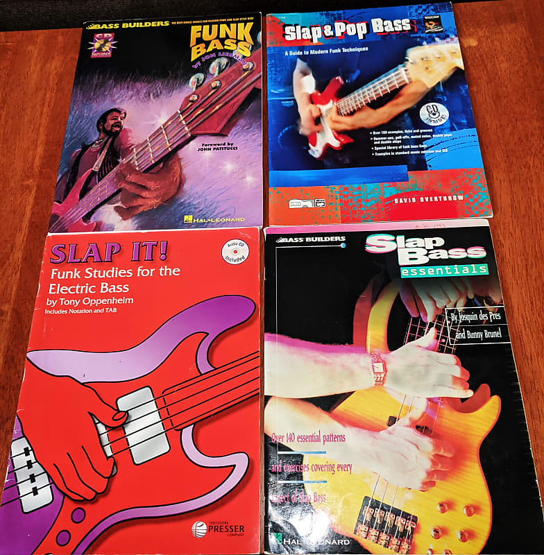 Slap Bass Guitar Books Slap Bass Guitar Books | Reverb