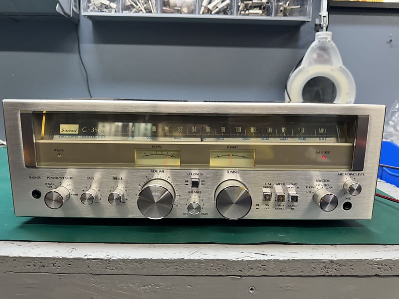 Sansui G-3500 Vintage Stereo Receiver. Serviced!!! | Reverb