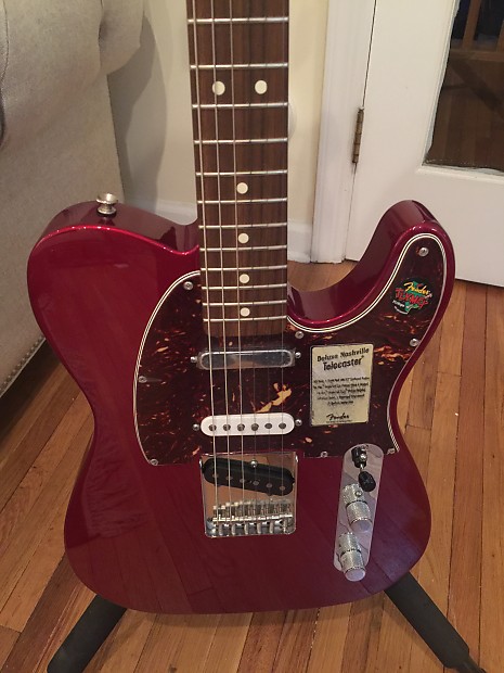 Fender Deluxe Nashville Power Telecaster 2015s Candy Apple | Reverb