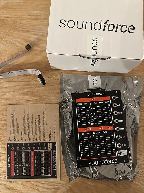 Soundforce VCF/VCA 6 - Black | Reverb