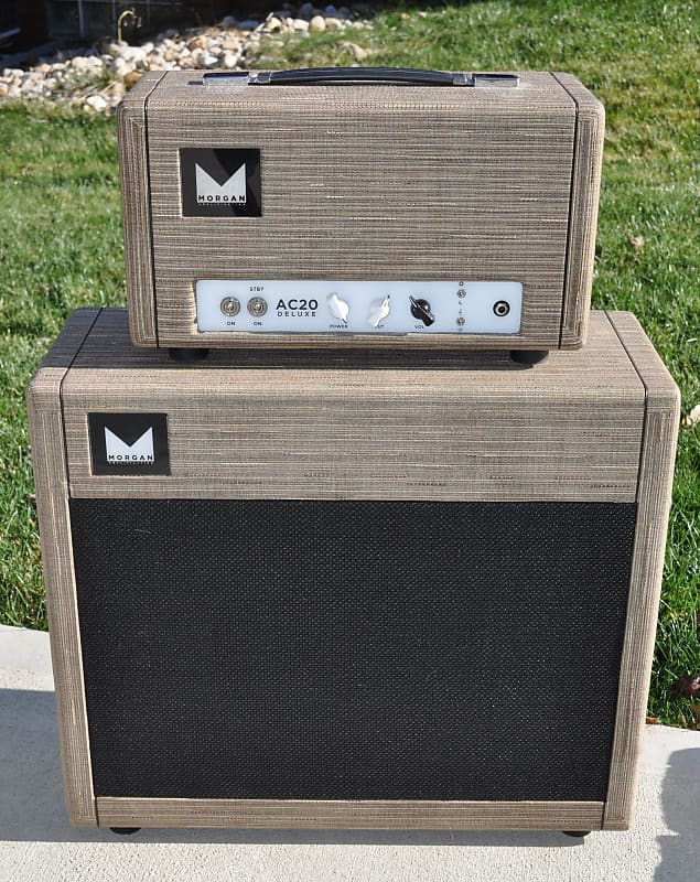 Morgan Amplification AC20 Deluxe Head with 1x12 Cabinet, | Reverb