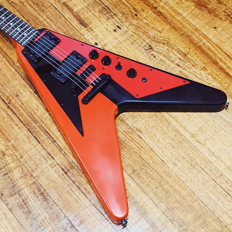 1999 Epiphone Flying V refinished and upgraded | Reverb