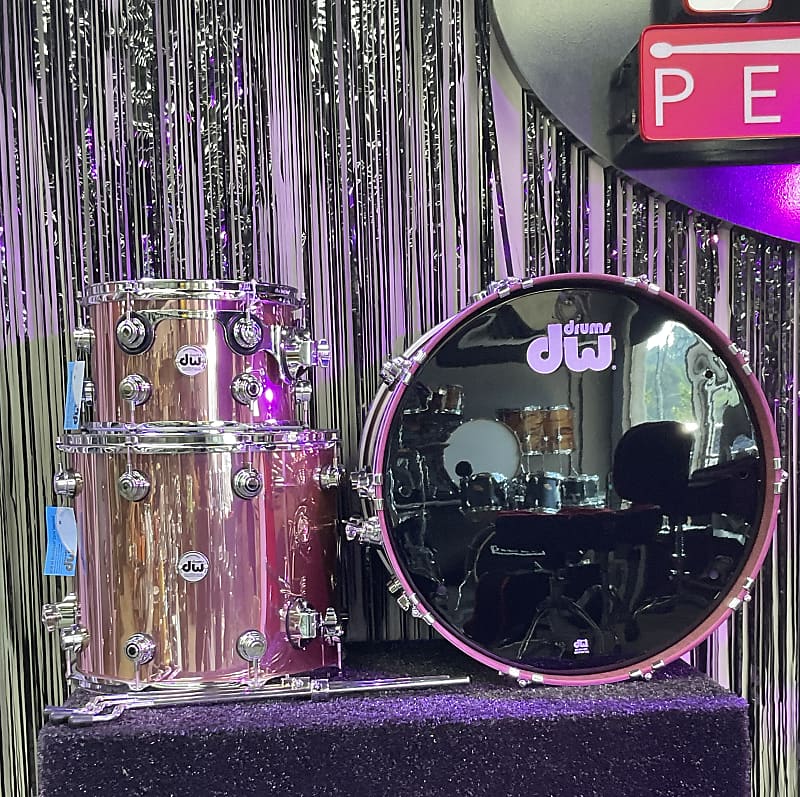 DW COLLECTOR SERIES 2023 - ROSE COPPER PURE PURPLE HEART | Reverb