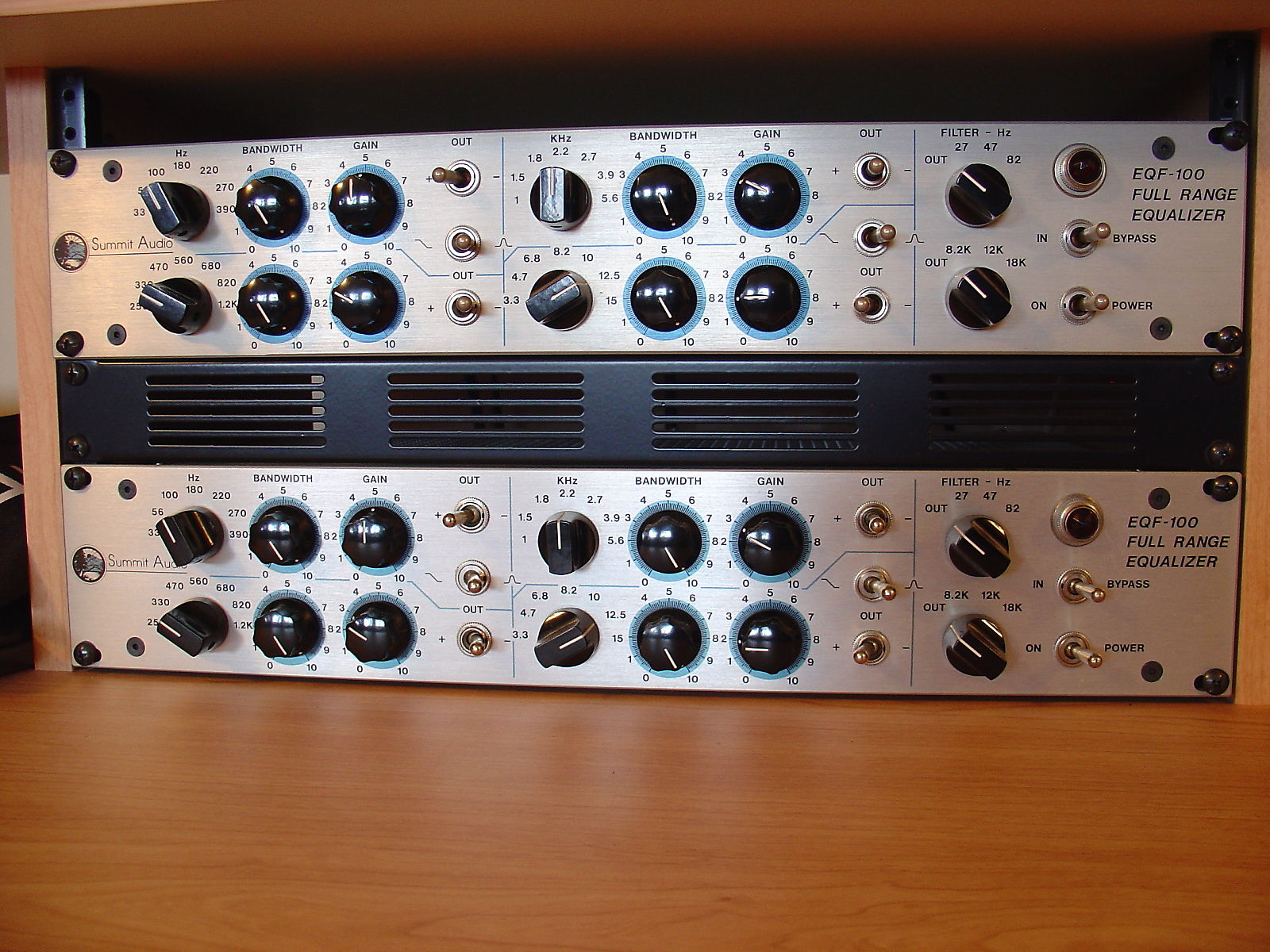 Summit Audio EQF-100 Full Range Equalizer Stereo Pair | Reverb UK
