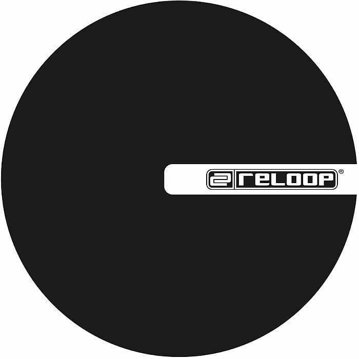 Reloop Logo 12" Vinyl Record Slipmat (single, black/white) | Reverb UK