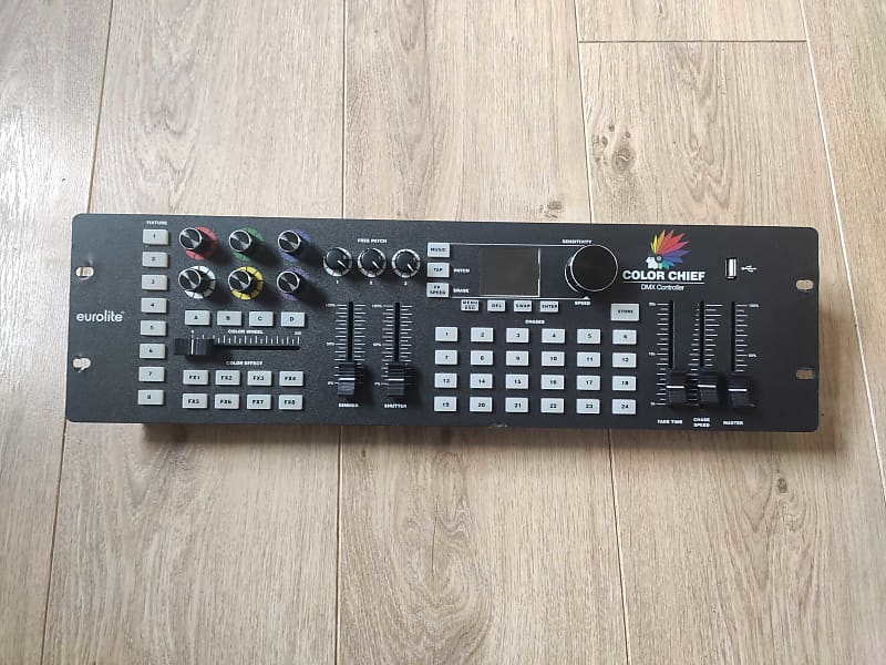 Console Lumière Eurolite DMX LED Color Chief | Reverb