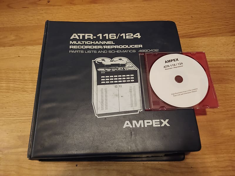 AMPEX ATR-116/124 Multichannel Recorder / Reproducer PARTS | Reverb