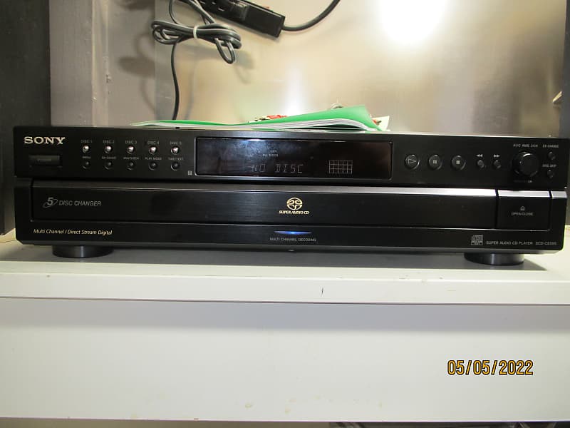 Sony SCD-CE595 Super Audio (SACD) 5 Disc Changer / Player - | Reverb