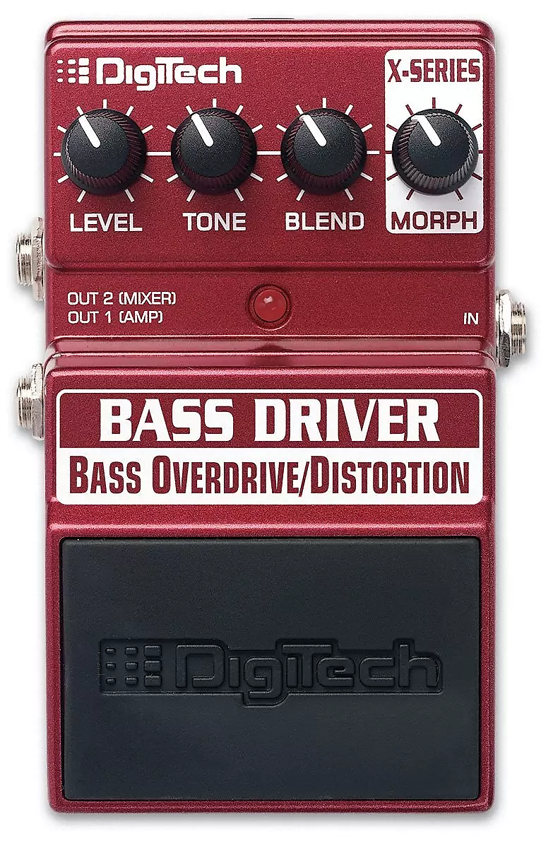 DigiTech X-Series Bass Driver Overdrive/Distortion | Reverb