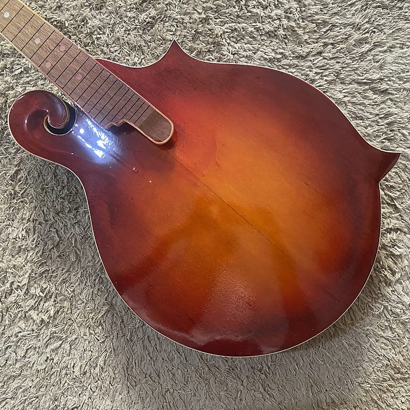 Cherry Burst Finish 8 String Mandolin, Spruce Top Body, | Reverb