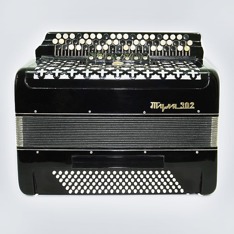 Converter Free Bass Russian Bayan Tula 302, Double | Reverb Australia