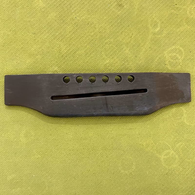 1960’s Gibson Belly Up Plastic Acoustic Guitar Bridge. LG | Reverb