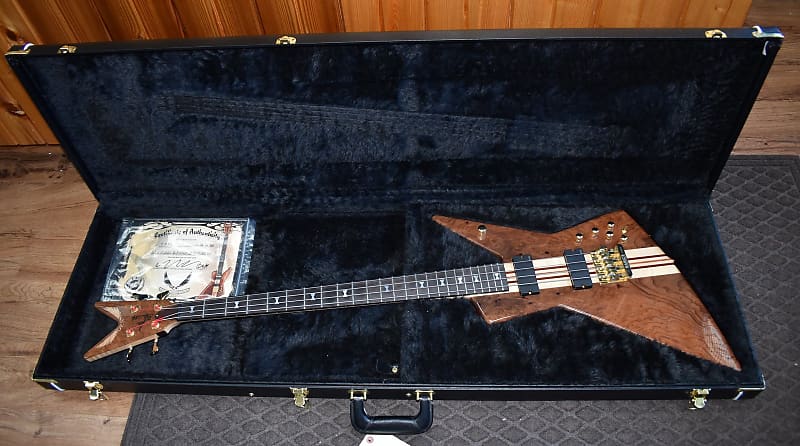 Dean Usa John Entwistle Spider Brw Electric Bass Guitar Reverb