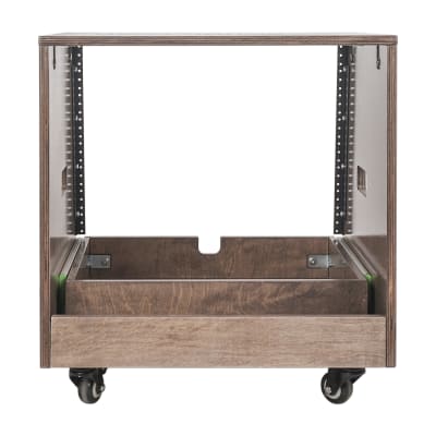 SDRK-8TBD2 | 8U DIY Slanted Studio Rack with 8U Rack Space, | Reverb