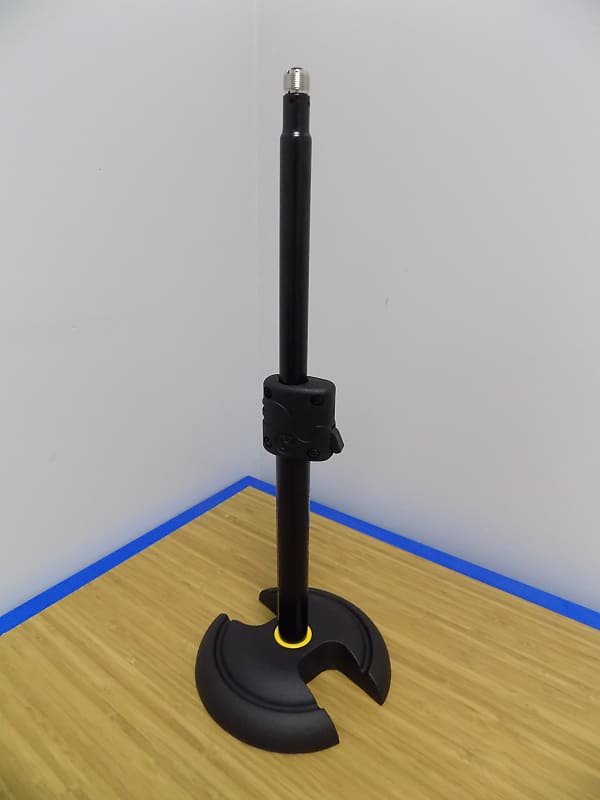 Hercules MS100B "H" BASE MICROPHONE STAND W/EZ MIC CLIP | Reverb