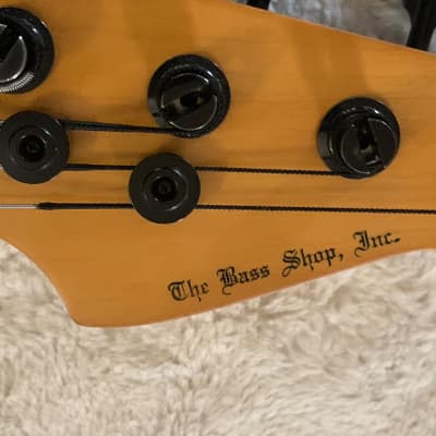 Warmoth blue flamed maple body black esp hardware , custom | Reverb