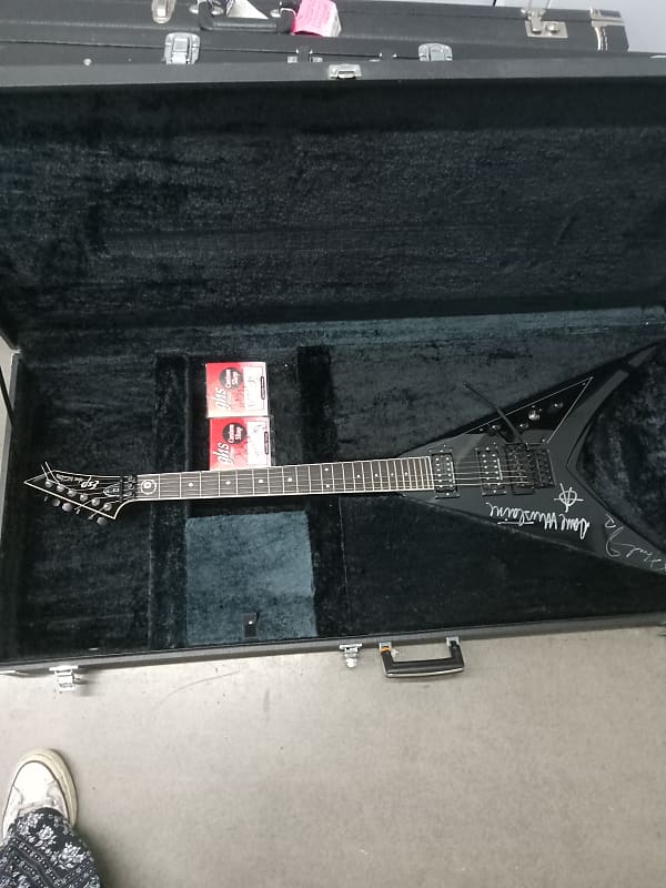 ESP Dave Mustaine Prototype 2003 - Black with Dave and | Reverb