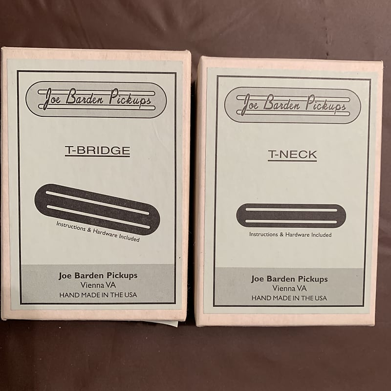 Original 2002 Joe Barden T-Bridge / T-Neck Danny Gatton | Reverb