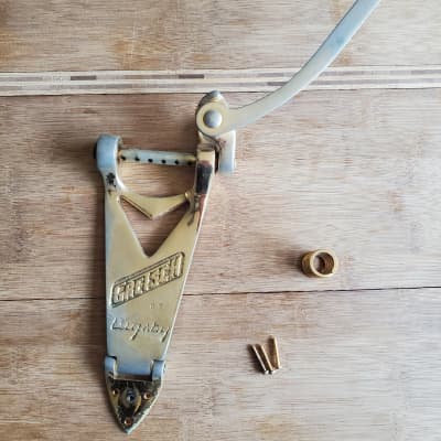Gretsch Bigsby B6 from Chet Atkins 6120 || 1960s Gold Tremolo | Reverb