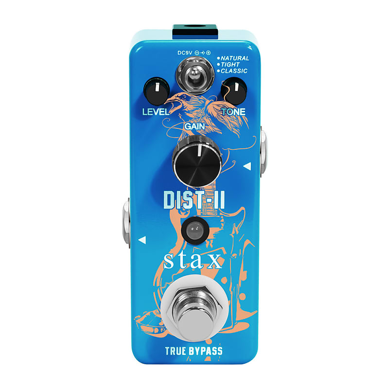 Stax Guitar Solo Distortion Pedal High Gain Dist Pedals For | Reverb