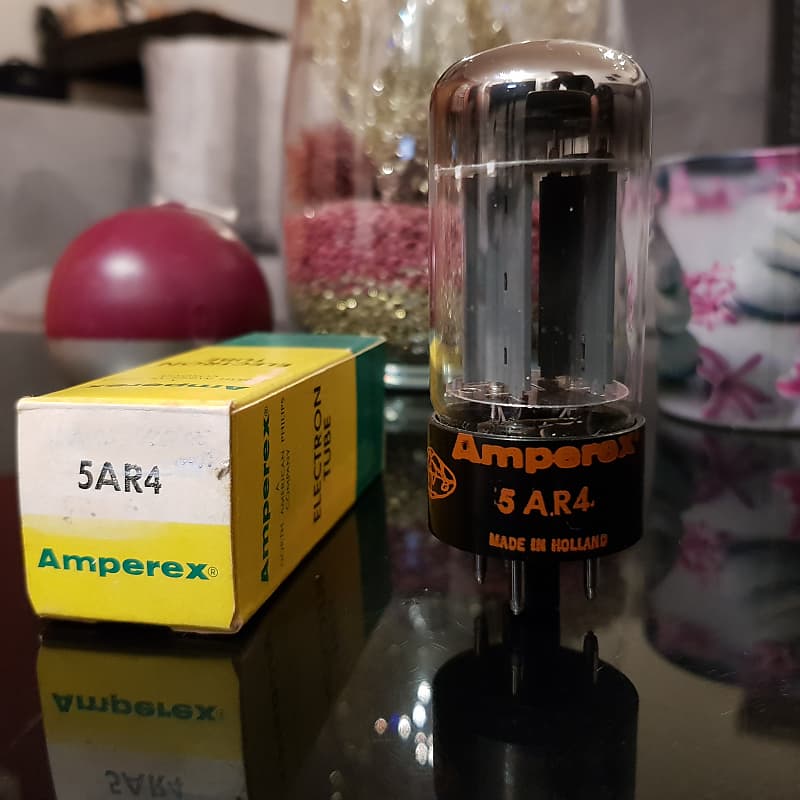 Amperex GZ34 5AR4 60s,NOS NIB strong | Reverb