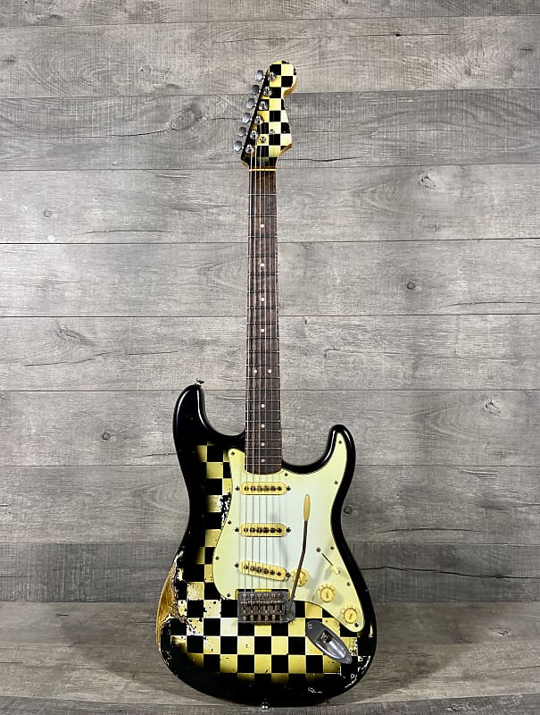Custom Build Stratocaster 2024 - Checkerboard Burst with | Reverb