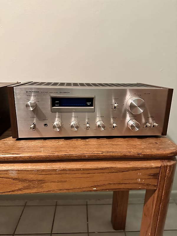 Pioneer sa-6800 STEREO AMPLIFIER MID 70S - Good | Reverb