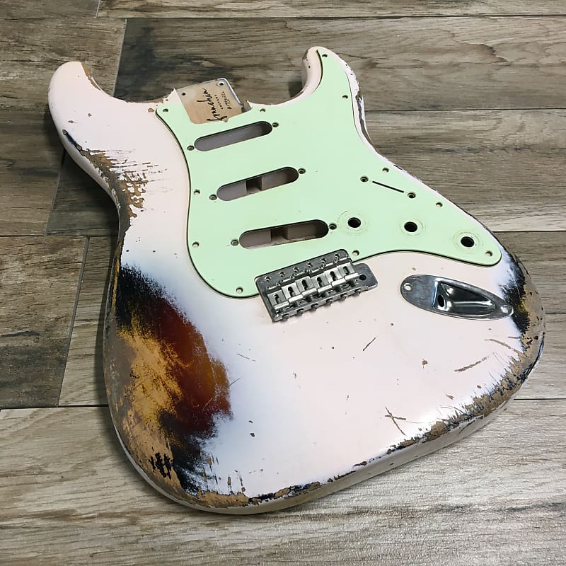 FRANCHIN Mercury guitar body Heavy Relic Aged Faded Shell | Reverb