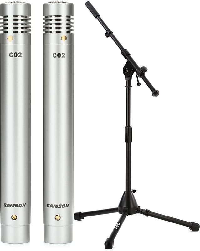 Samson C02 Small-diaphragm Condenser Microphone - Stereo Pair | Reverb