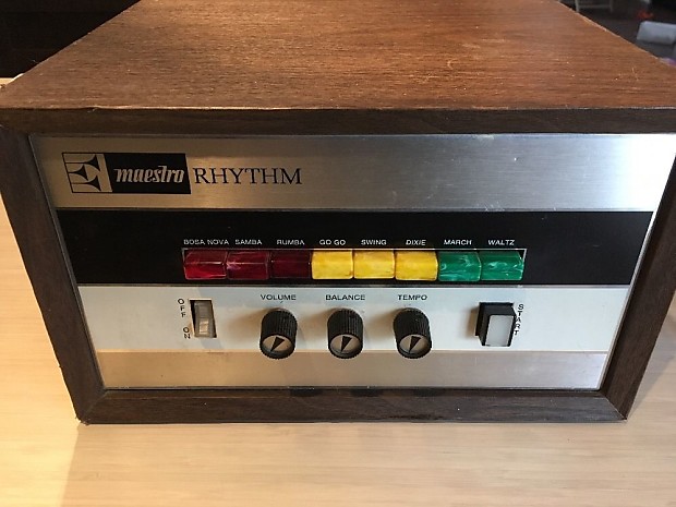 Maestro Rhythm MRQ-1 Gibson Vintage 70's Beatbox Made In USA | Reverb