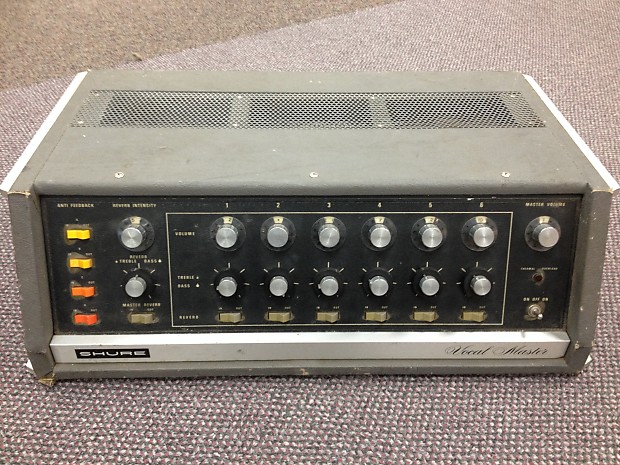 Vintage Shure VA300-C Powered Mixer PA - 60's | Reverb