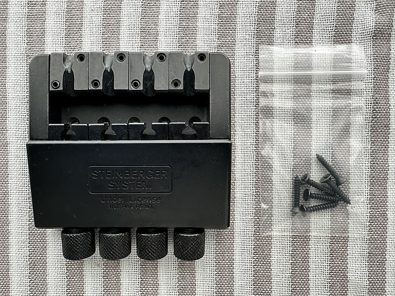 Steinberger 4-string Bass Bridge, current version, fits newer | Reverb