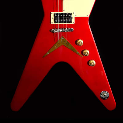 Dean ML 79 Metallic Red Half Pickguard | Reverb