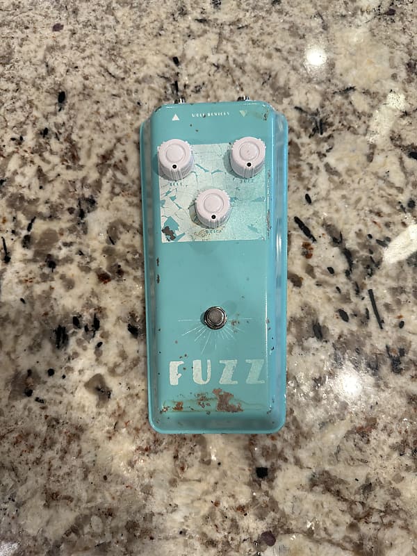 Wolf Devices Fuzz Face MK 1.5 2023 - Heavy Aged Seafoam Green | Reverb